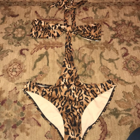 Charlotte Russe | Swim | Y2k Charlotte Russe Leopard Monokini Bathing ...